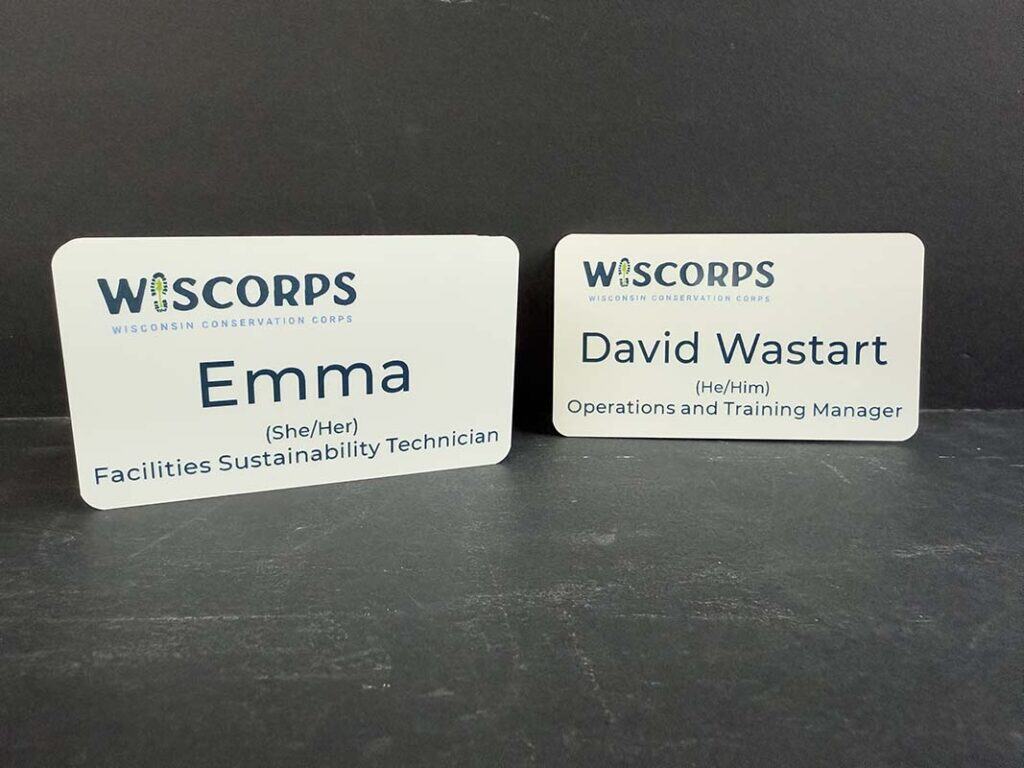 Custom Name Badges for Volunteers & Employees